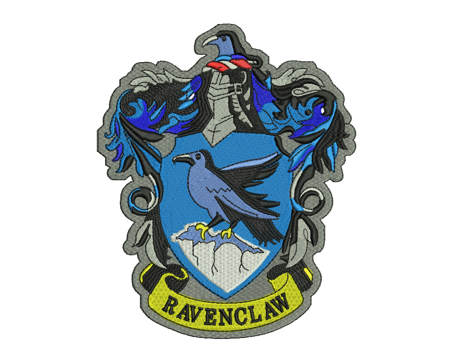 Ravenclaw Crest Embroidery Design